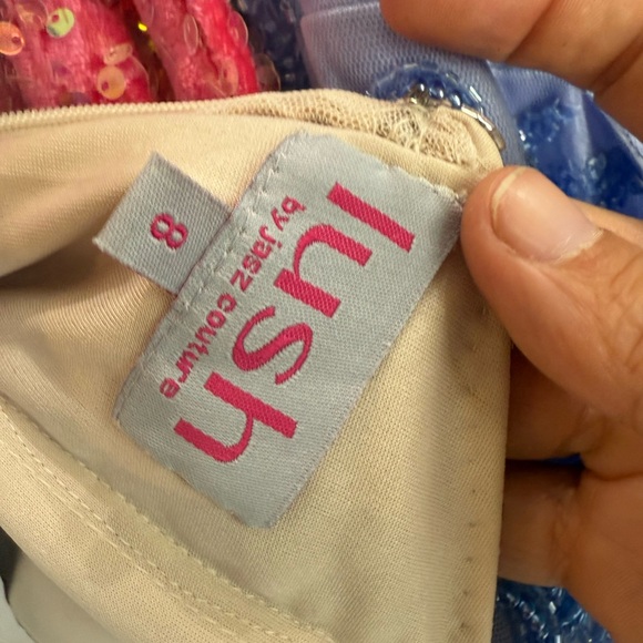Lush | Dresses | Lush Pink Sequin Gown | Poshmark